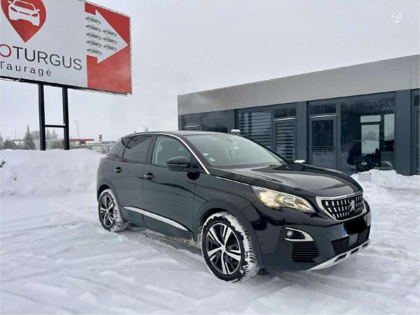 Black Peugeot 3008 2018 in Taurage, with an engine capacity of 1.50 L and mileage of 198 thousand km for 9700 €, photo 5 on AUTOMOTO.COM.LV
