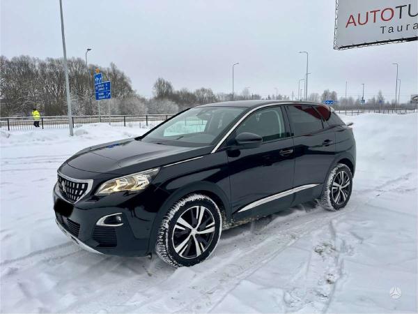 Black Peugeot 3008 2018 in Taurage, with an engine capacity of 1.50 L and mileage of 198 thousand km for 9700 €, photo 6 on AUTOMOTO.COM.LV