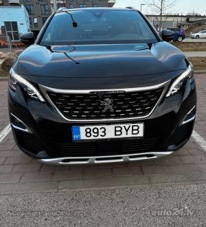 Melns Peugeot 3008 2018 Tallina, ar dzinēja tilpumu 1.50 L un nobraukumu 176 tūkst. km par 14900 €, foto 3 vietnē AUTOMOTO.COM.LV
