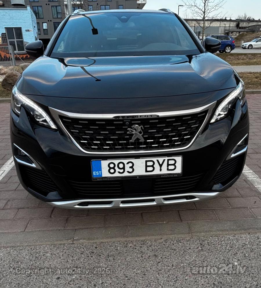 Melns Peugeot 3008 2018 Tallina, ar dzinēja tilpumu 1.50 L un nobraukumu 176 tūkst. km par 14900 €, foto 3 vietnē AUTOMOTO.COM.LV