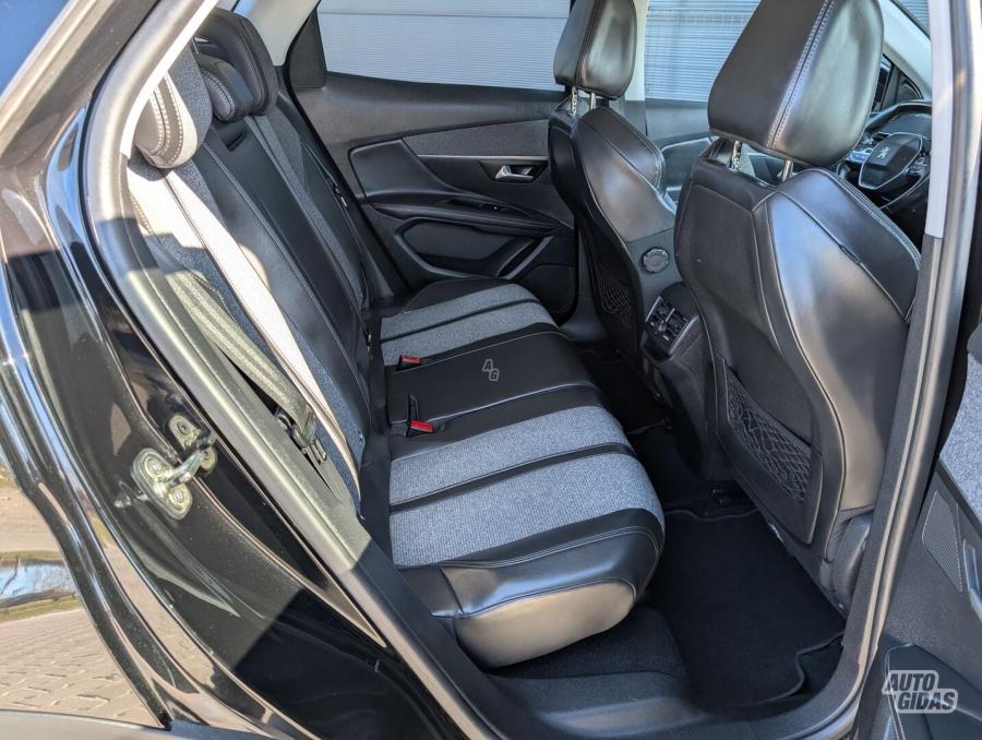 Melns Peugeot 3008 2018 Šauļi, ar dzinēja tilpumu 1.20 L un nobraukumu 177 tūkst. km par 12300 €, foto 15 vietnē AUTOMOTO.COM.LV