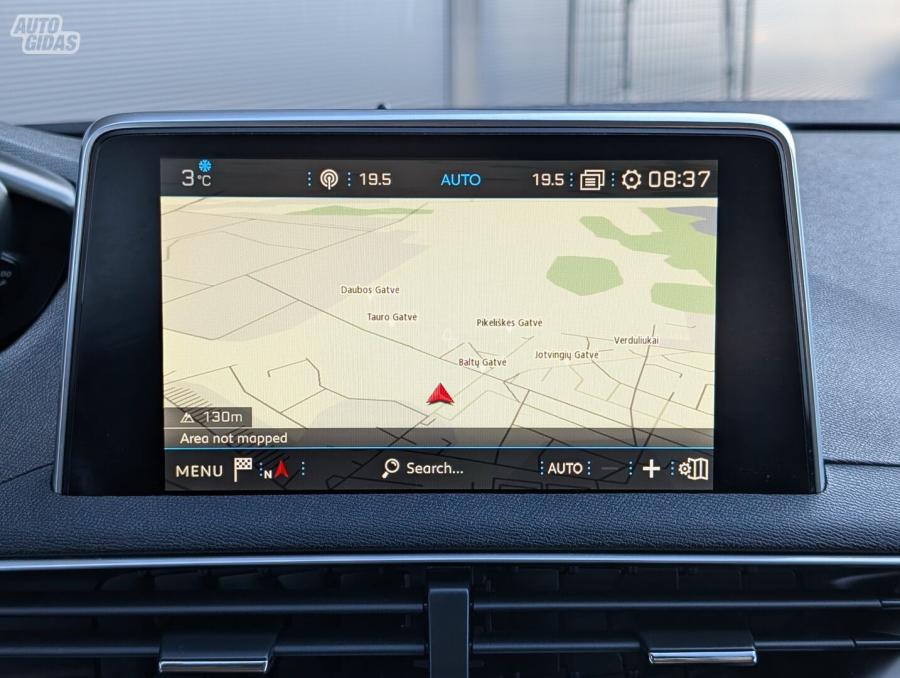 Melns Peugeot 3008 2018 Šauļi, ar dzinēja tilpumu 1.20 L un nobraukumu 177 tūkst. km par 12300 €, foto 26 vietnē AUTOMOTO.COM.LV
