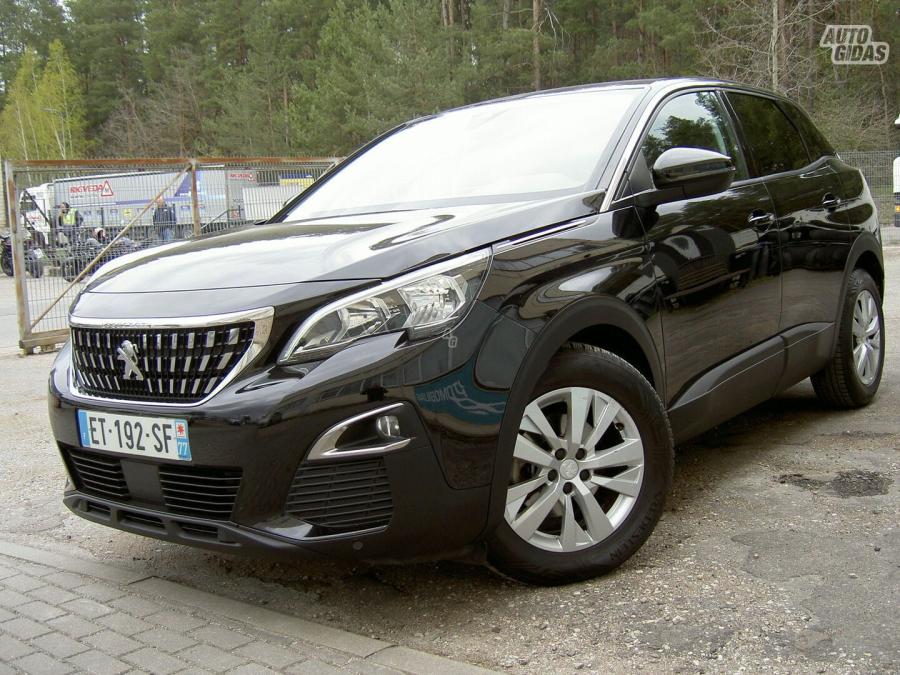 Black Peugeot 3008 2018 in Vilnius, with an engine capacity of 1.60 L and mileage of 179 thousand km for 11499 €, photo 1 on AUTOMOTO.COM.LV