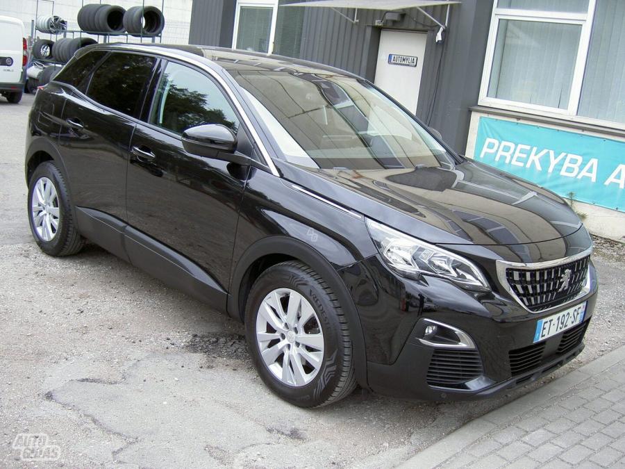 Black Peugeot 3008 2018 in Vilnius, with an engine capacity of 1.60 L and mileage of 179 thousand km for 11499 €, photo 4 on AUTOMOTO.COM.LV