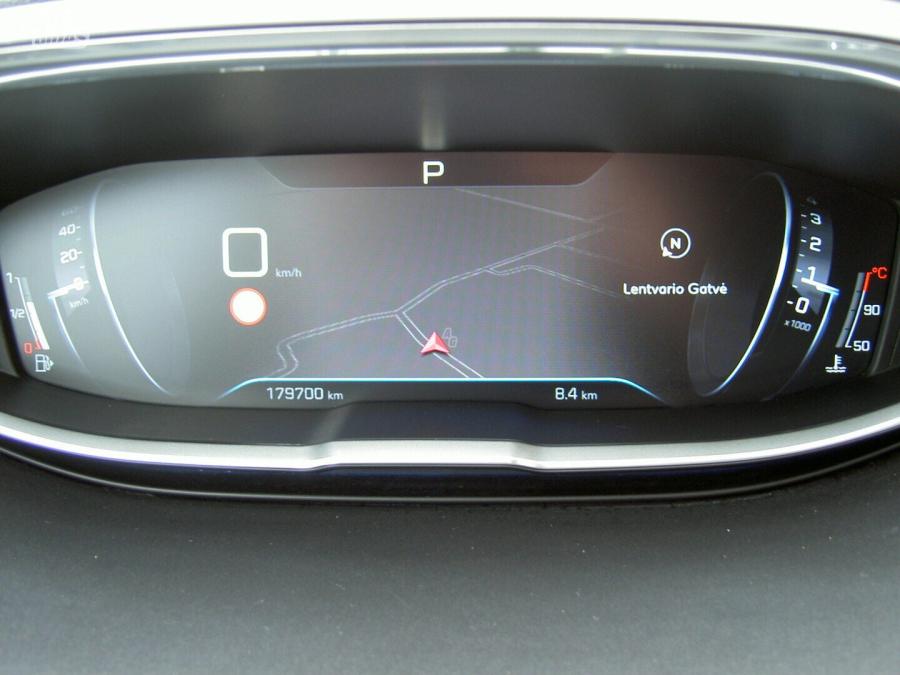 Black Peugeot 3008 2018 in Vilnius, with an engine capacity of 1.60 L and mileage of 179 thousand km for 11499 €, photo 18 on AUTOMOTO.COM.LV