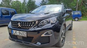 Black Peugeot 3008 2018 in Riga, with an engine capacity of 1.20 L and mileage of 68 thousand km for 13800 €, photo  on AUTOMOTO.COM.LV
