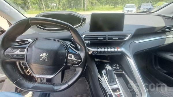 Black Peugeot 3008 2018 in Riga, with an engine capacity of 1.20 L and mileage of 68 thousand km for 13500 €, photo 10 on AUTOMOTO.COM.LV