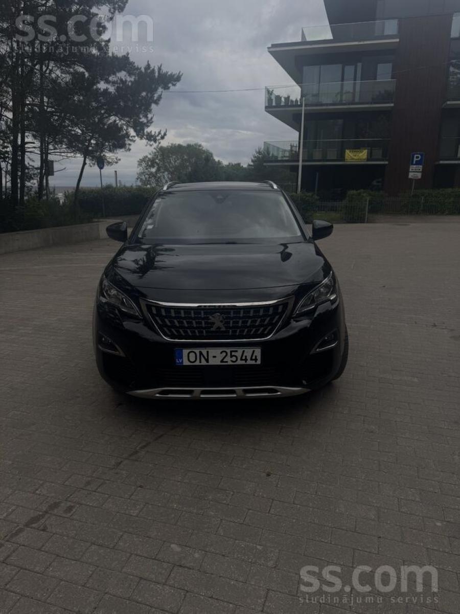 Black Peugeot 3008 2018 in Riga, with an engine capacity of 1.20 L and mileage of 138 thousand km for 9950 €, photo 4 on AUTOMOTO.COM.LV