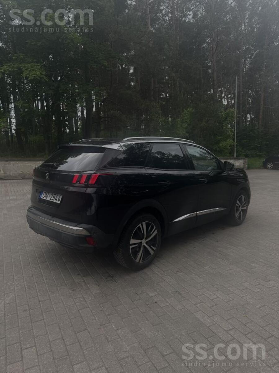 Black Peugeot 3008 2018 in Riga, with an engine capacity of 1.20 L and mileage of 138 thousand km for 9950 €, photo 6 on AUTOMOTO.COM.LV