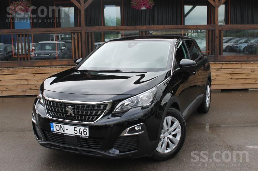 Melns Peugeot 3008 2018 Rīga, ar dzinēja tilpumu 1.50 L un nobraukumu 0 tūkst. km par 11650 €, foto 1 vietnē AUTOMOTO.COM.LV