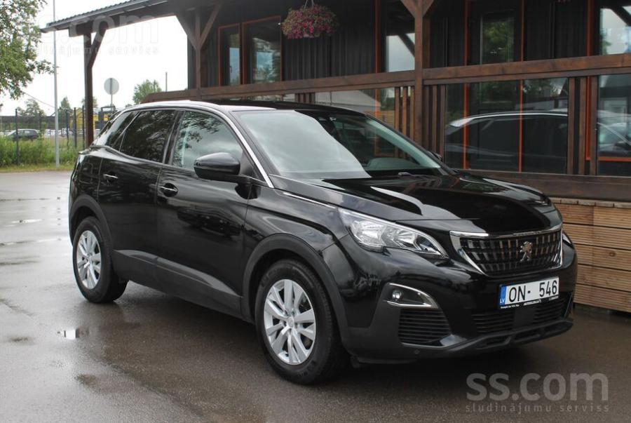 Melns Peugeot 3008 2018 Rīga, ar dzinēja tilpumu 1.50 L un nobraukumu 0 tūkst. km par 11650 €, foto 3 vietnē AUTOMOTO.COM.LV