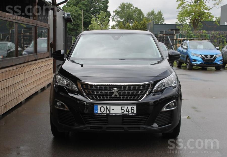 Melns Peugeot 3008 2018 Rīga, ar dzinēja tilpumu 1.50 L un nobraukumu 0 tūkst. km par 11650 €, foto 5 vietnē AUTOMOTO.COM.LV