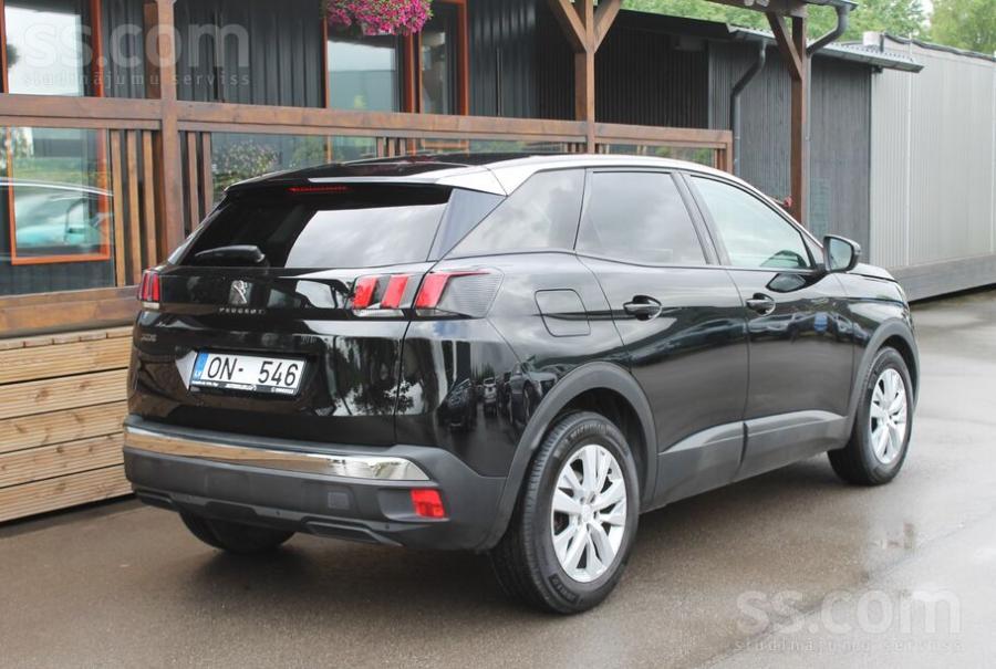Melns Peugeot 3008 2018 Rīga, ar dzinēja tilpumu 1.50 L un nobraukumu 0 tūkst. km par 11650 €, foto 8 vietnē AUTOMOTO.COM.LV