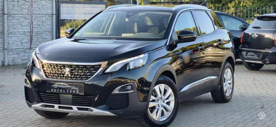 Black Peugeot 3008 2018 in Taurage, with an engine capacity of 1.50 L and mileage of 220 thousand km for 10700 €, photo 4 on AUTOMOTO.COM.LV