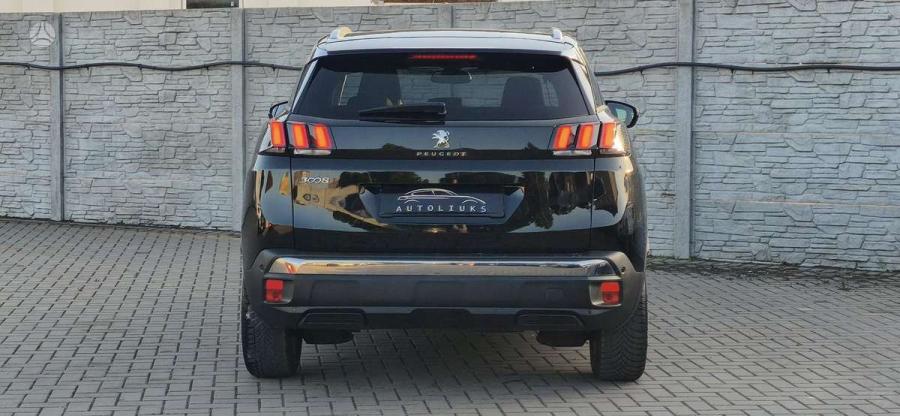 Black Peugeot 3008 2018 in Taurage, with an engine capacity of 1.50 L and mileage of 220 thousand km for 10700 €, photo 13 on AUTOMOTO.COM.LV