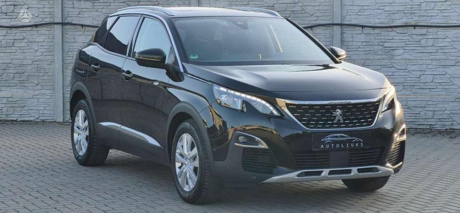 Black Peugeot 3008 2018 in Taurage, with an engine capacity of 1.50 L and mileage of 220 thousand km for 10700 €, photo 15 on AUTOMOTO.COM.LV