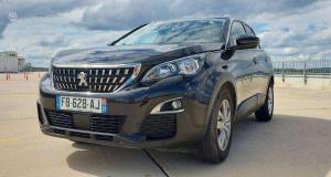 Black Peugeot 3008 2018 in Vilnius, with an engine capacity of 1.50 L and mileage of 150 thousand km for 13899 €, photo  on AUTOMOTO.COM.LV