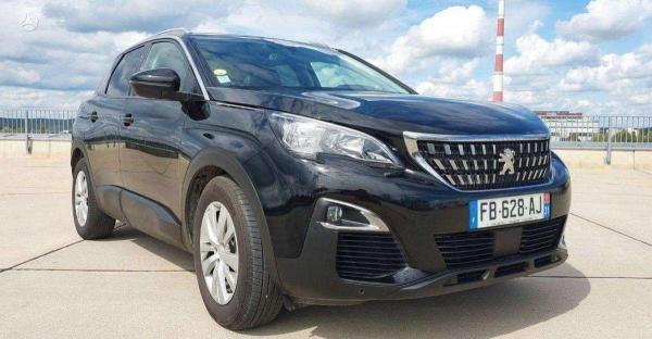 Melns Peugeot 3008 2018 Viļņa, ar dzinēja tilpumu 1.50 L un nobraukumu 150 tūkst. km par 13899 €, foto 2 vietnē AUTOMOTO.COM.LV