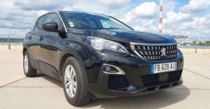Black Peugeot 3008 2018 in Vilnius, with an engine capacity of 1.50 L and mileage of 150 thousand km for 13899 €, photo 3 on AUTOMOTO.COM.LV