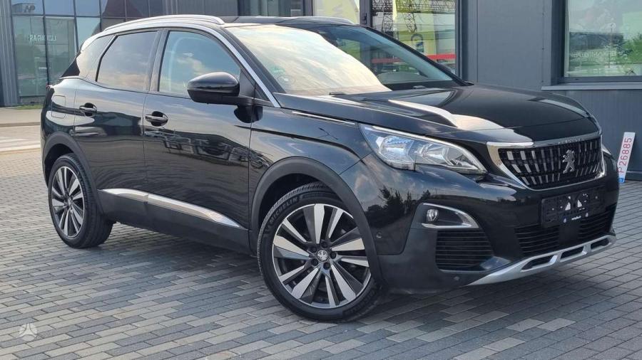 Melns Peugeot 3008 2018 Šauļi, ar dzinēja tilpumu 1.60 L un nobraukumu 210 tūkst. km par 11200 €, foto 3 vietnē AUTOMOTO.COM.LV