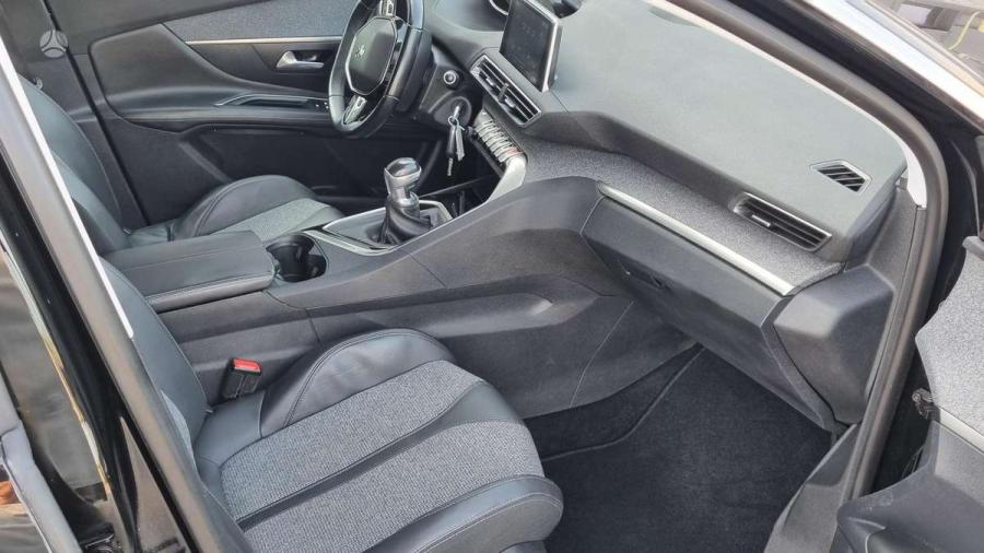 Melns Peugeot 3008 2018 Šauļi, ar dzinēja tilpumu 1.60 L un nobraukumu 210 tūkst. km par 11200 €, foto 19 vietnē AUTOMOTO.COM.LV