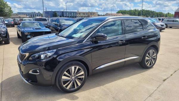 Melns Peugeot 3008 2018 Šauļi, ar dzinēja tilpumu 1.50 L un nobraukumu 133 tūkst. km par 12700 €, foto 3 vietnē AUTOMOTO.COM.LV