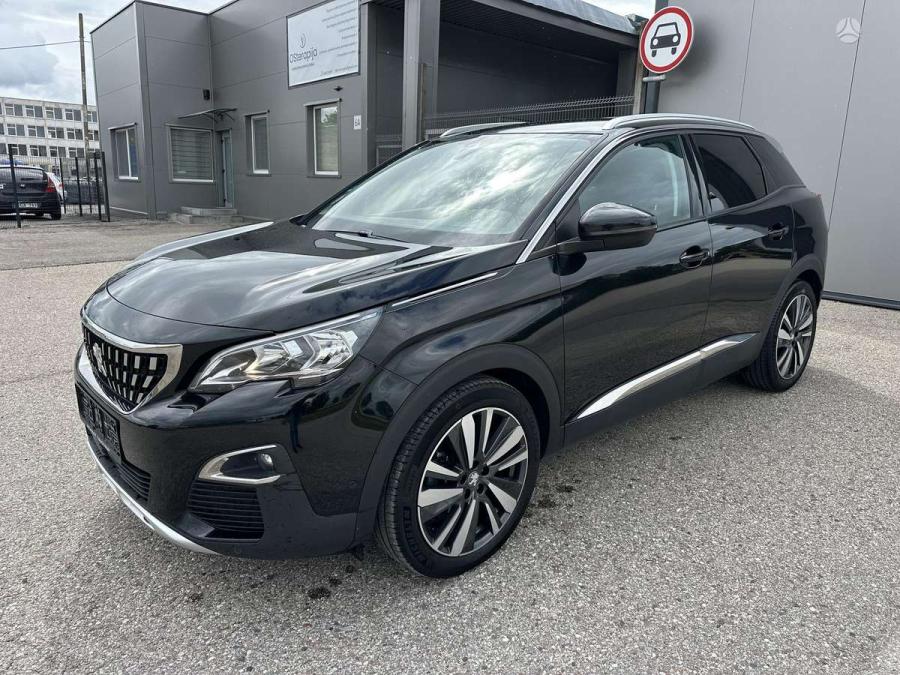 Melns Peugeot 3008 2018 Marijampole, ar dzinēja tilpumu 1.20 L un nobraukumu 210 tūkst. km par 8750 €, foto 1 vietnē AUTOMOTO.COM.LV