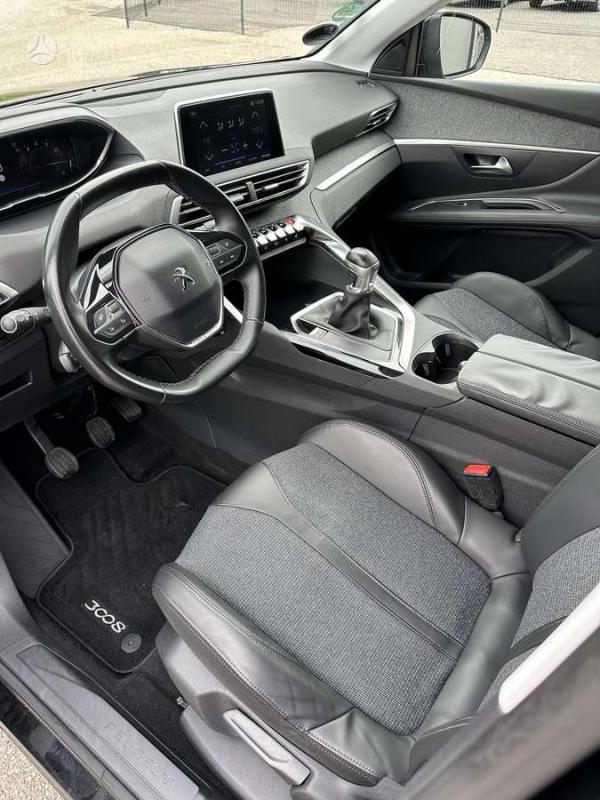 Melns Peugeot 3008 2018 Marijampole, ar dzinēja tilpumu 1.20 L un nobraukumu 210 tūkst. km par 8750 €, foto 8 vietnē AUTOMOTO.COM.LV