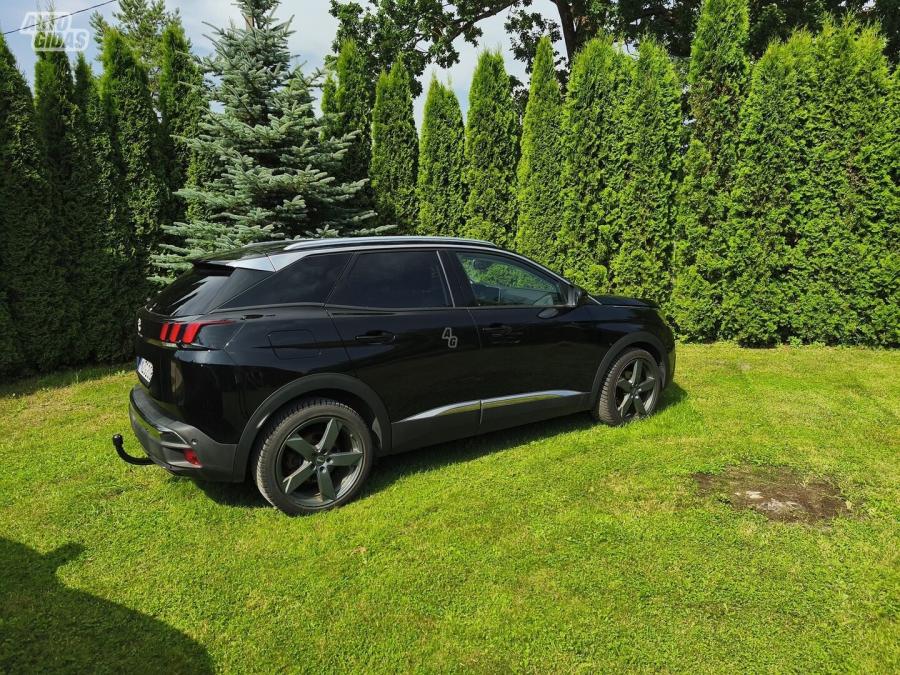 Black Peugeot 3008 2018 in Kaunas, with an engine capacity of 1.50 L and mileage of 194 thousand km for 12600 €, photo 9 on AUTOMOTO.COM.LV