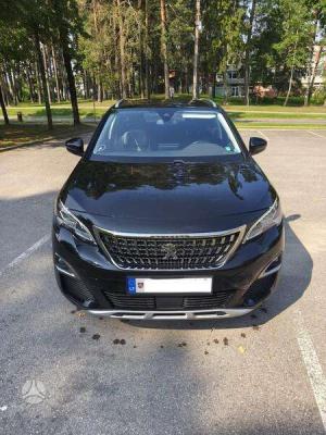 Melns Peugeot 3008 2018 Kauņa, ar dzinēja tilpumu 1.50 L un nobraukumu 194 tūkst. km par 12600 €, foto  vietnē AUTOMOTO.COM.LV