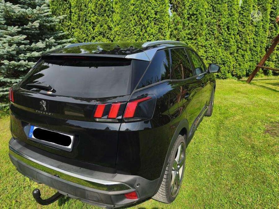 Black Peugeot 3008 2018 in Kaunas, with an engine capacity of 1.50 L and mileage of 194 thousand km for 12600 €, photo 18 on AUTOMOTO.COM.LV