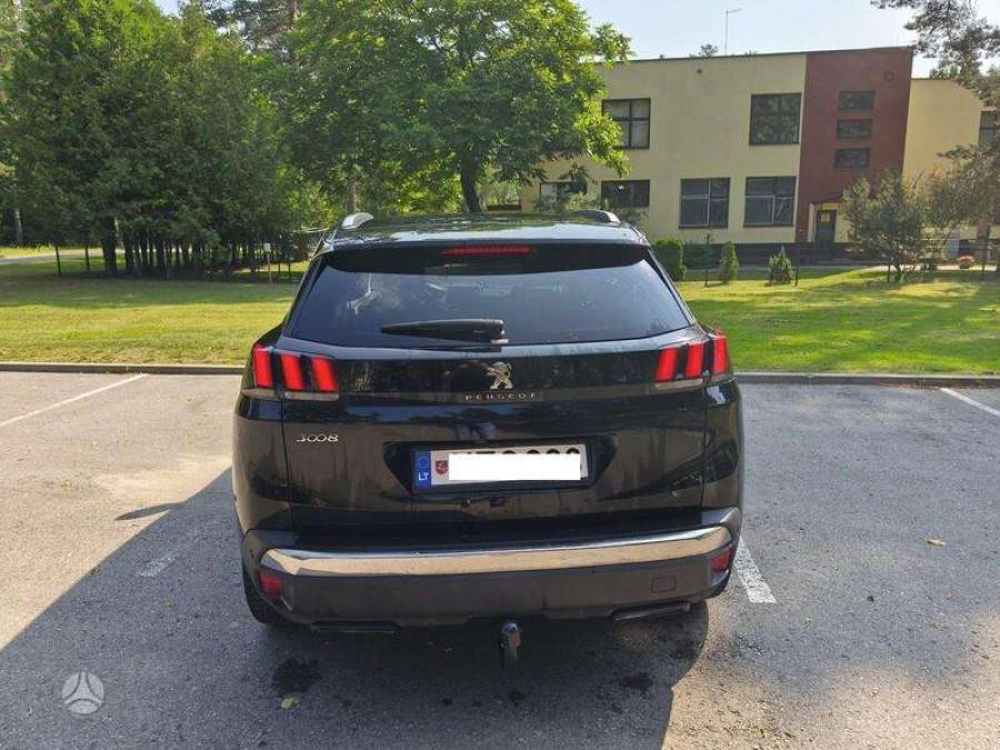 Black Peugeot 3008 2018 in Kaunas, with an engine capacity of 1.50 L and mileage of 194 thousand km for 12600 €, photo 19 on AUTOMOTO.COM.LV