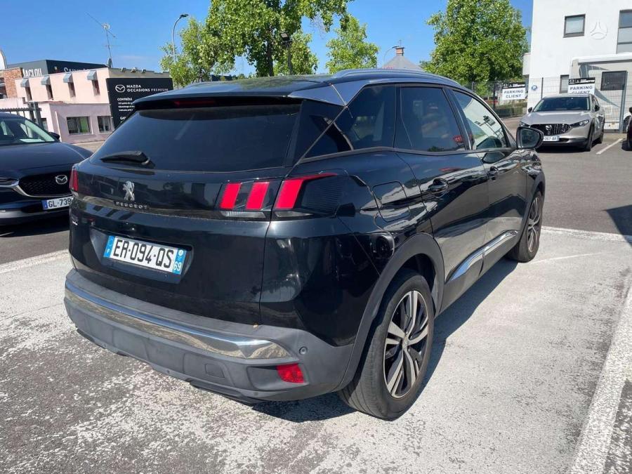 Melns Peugeot 3008 2018 Kauņa, ar dzinēja tilpumu 2.00 L un nobraukumu 170 tūkst. km par 12850 €, foto 4 vietnē AUTOMOTO.COM.LV
