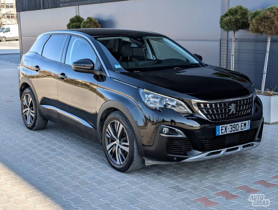 Black Peugeot 3008 2018 in Siauliai, with an engine capacity of 1.20 L and mileage of 177 thousand km for 11700 €, photo 1 on AUTOMOTO.COM.LV
