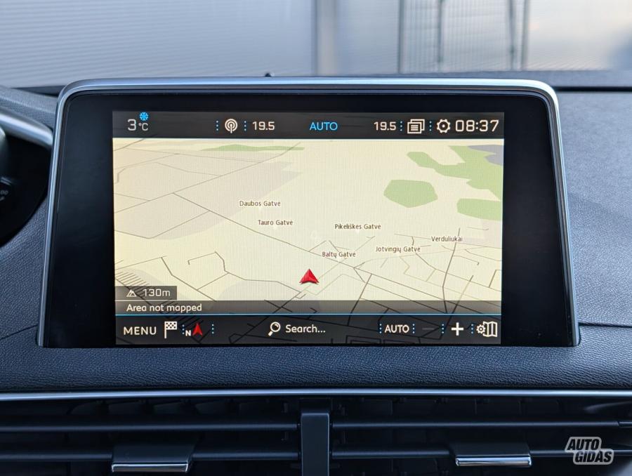 Black Peugeot 3008 2018 in Siauliai, with an engine capacity of 1.20 L and mileage of 177 thousand km for 11700 €, photo 20 on AUTOMOTO.COM.LV