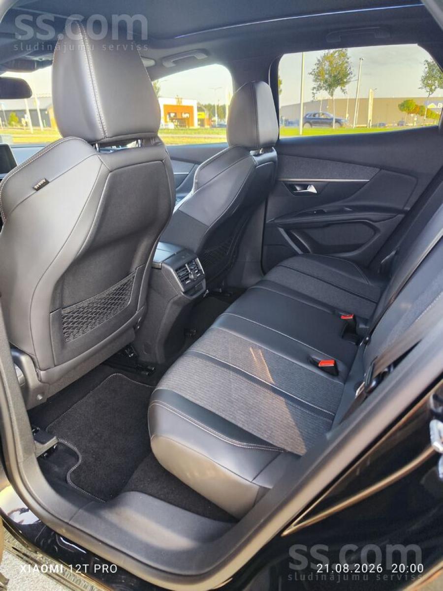 Melns Peugeot 3008 2018 Rīga, ar dzinēja tilpumu 1.60 L un nobraukumu 80 tūkst. km par 14500 €, foto 12 vietnē AUTOMOTO.COM.LV