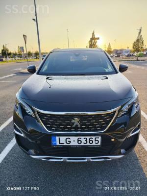 Melns Peugeot 3008 2018 Rīga, ar dzinēja tilpumu 1.60 L un nobraukumu 80 tūkst. km par 14500 €, foto  vietnē AUTOMOTO.COM.LV