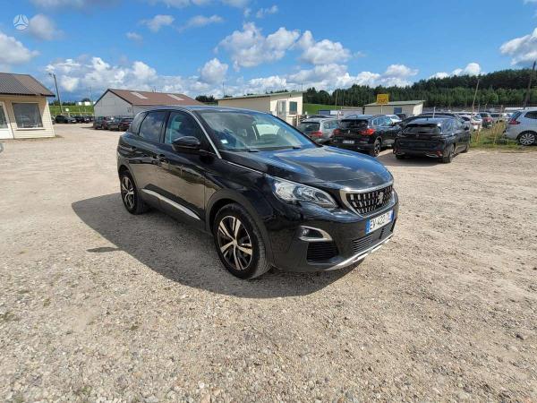 Black Peugeot 3008 2018 in Vilnius, with an engine capacity of 1.20 L and mileage of 177 thousand km for 7400 €, photo 1 on AUTOMOTO.COM.LV