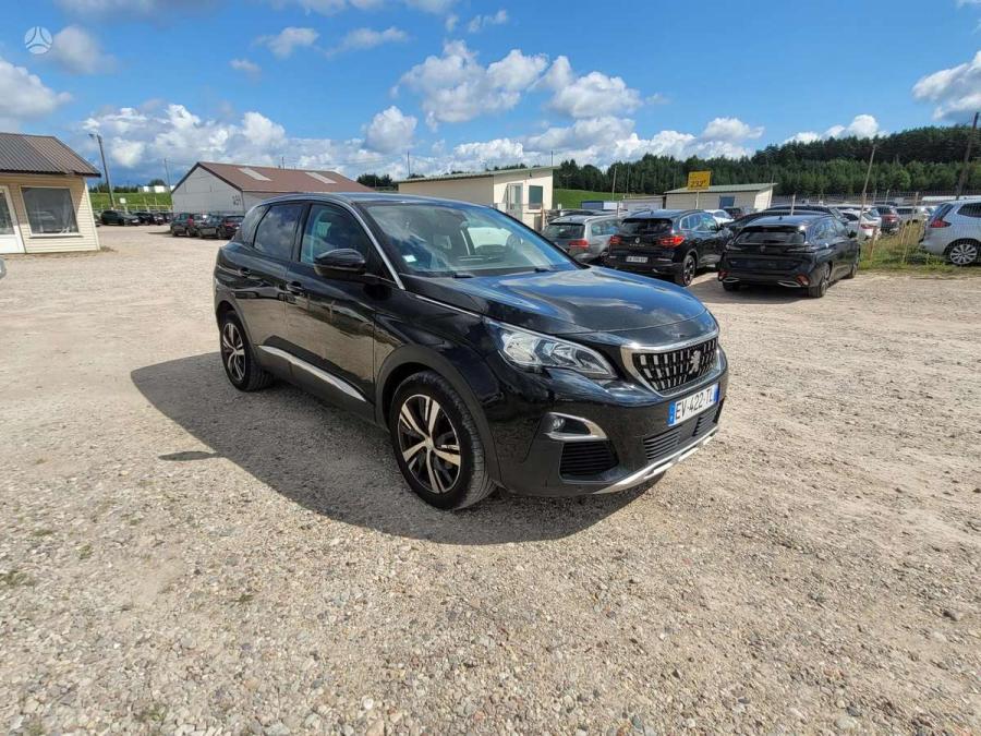 Melns Peugeot 3008 2018 Viļņa, ar dzinēja tilpumu 1.20 L un nobraukumu 177 tūkst. km par 7400 €, foto 1 vietnē AUTOMOTO.COM.LV