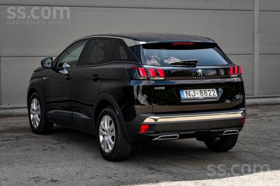 Melns Peugeot 3008 2019 Rīga, ar dzinēja tilpumu 1.50 L un nobraukumu 0 tūkst. km par 10990 €, foto 7 vietnē AUTOMOTO.COM.LV