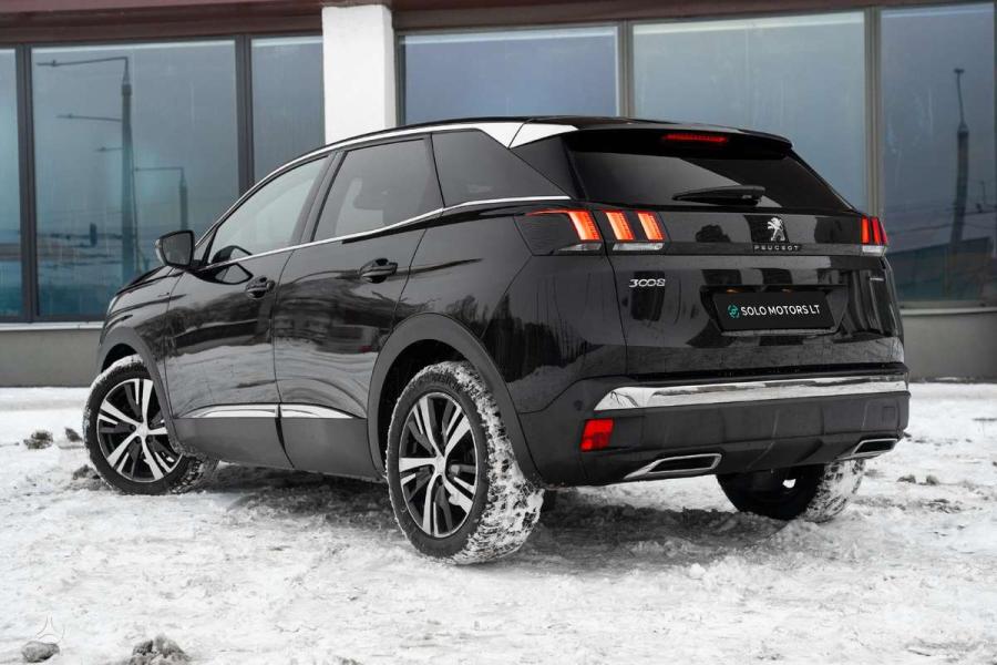 Black Peugeot 3008 2019 in Vilnius, with an engine capacity of 1.60 L and mileage of 158 thousand km for 14950 €, photo 4 on AUTOMOTO.COM.LV