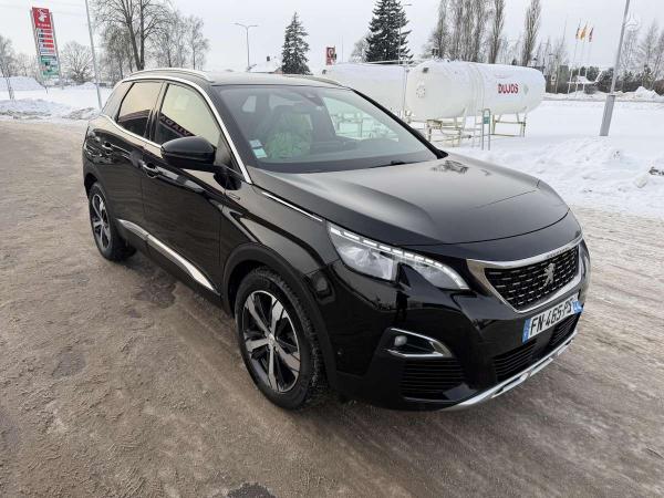 Black Peugeot 3008 2019 in Taurage, with an engine capacity of 1.50 L and mileage of 205 thousand km for 12200 €, photo 1 on AUTOMOTO.COM.LV