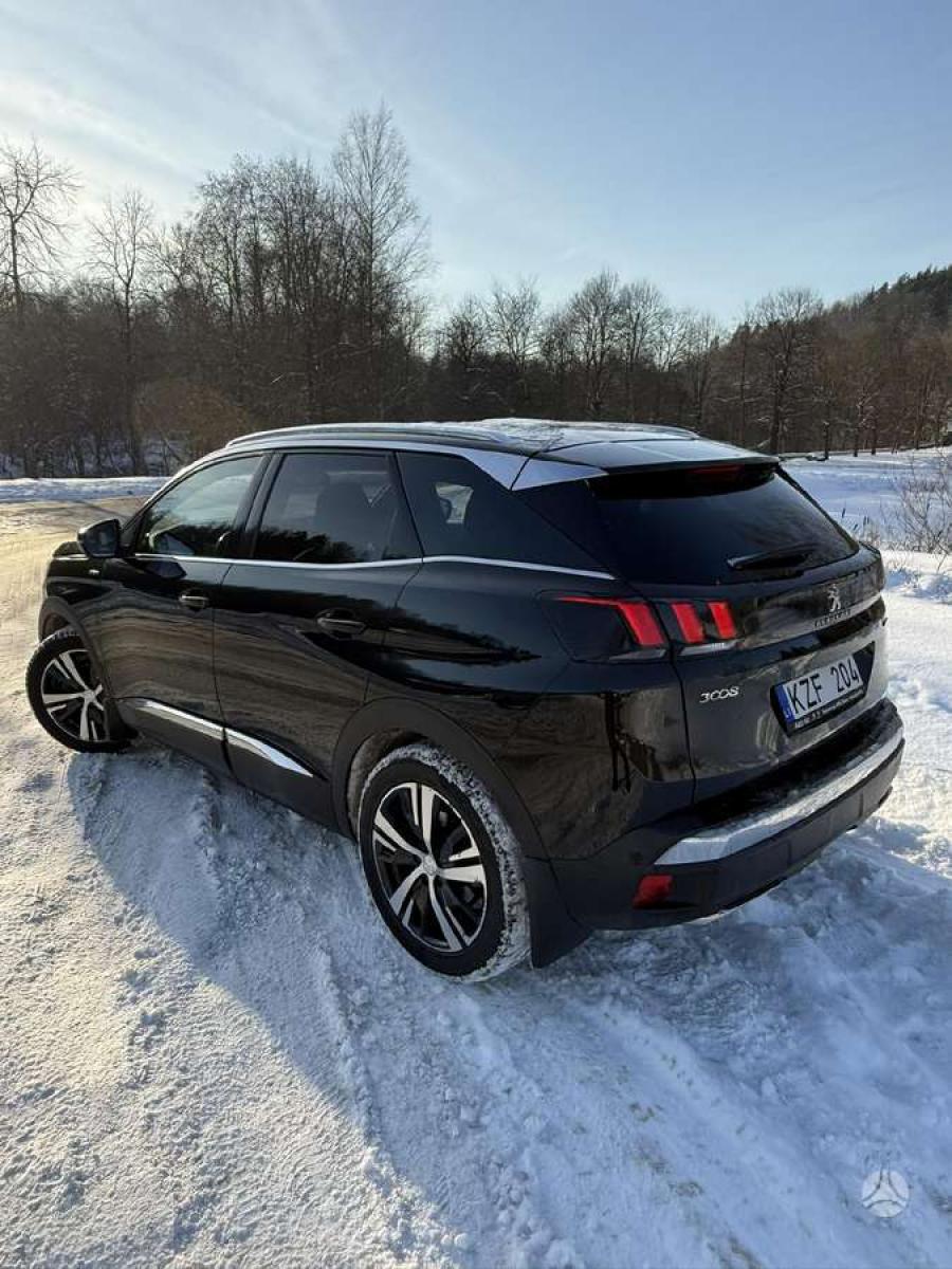 Melns Peugeot 3008 2019 Viļņa, ar dzinēja tilpumu 1.60 L un nobraukumu 71 tūkst. km par 17500 €, foto 2 vietnē AUTOMOTO.COM.LV