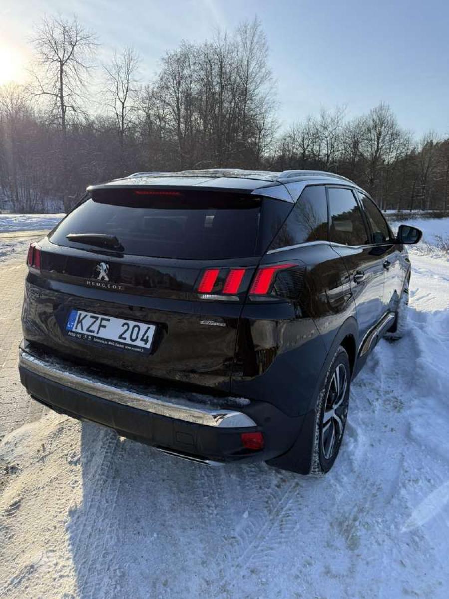 Melns Peugeot 3008 2019 Viļņa, ar dzinēja tilpumu 1.60 L un nobraukumu 71 tūkst. km par 17500 €, foto 7 vietnē AUTOMOTO.COM.LV