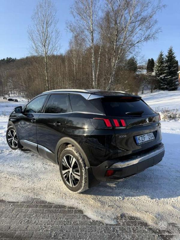 Black Peugeot 3008 2019 in Vilnius, with an engine capacity of 1.60 L and mileage of 71 thousand km for 17500 €, photo 9 on AUTOMOTO.COM.LV