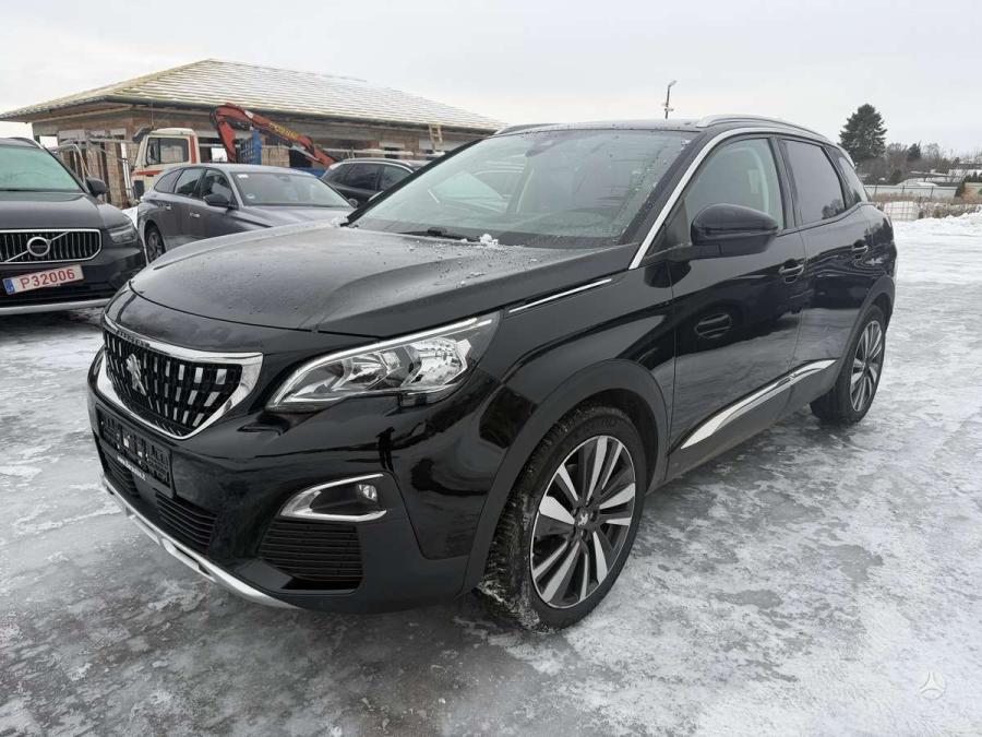 Melns Peugeot 3008 2019 Kauņa, ar dzinēja tilpumu 1.20 L un nobraukumu 205 tūkst. km par 11500 €, foto 1 vietnē AUTOMOTO.COM.LV