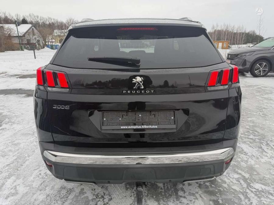 Melns Peugeot 3008 2019 Kauņa, ar dzinēja tilpumu 1.20 L un nobraukumu 205 tūkst. km par 11500 €, foto 6 vietnē AUTOMOTO.COM.LV