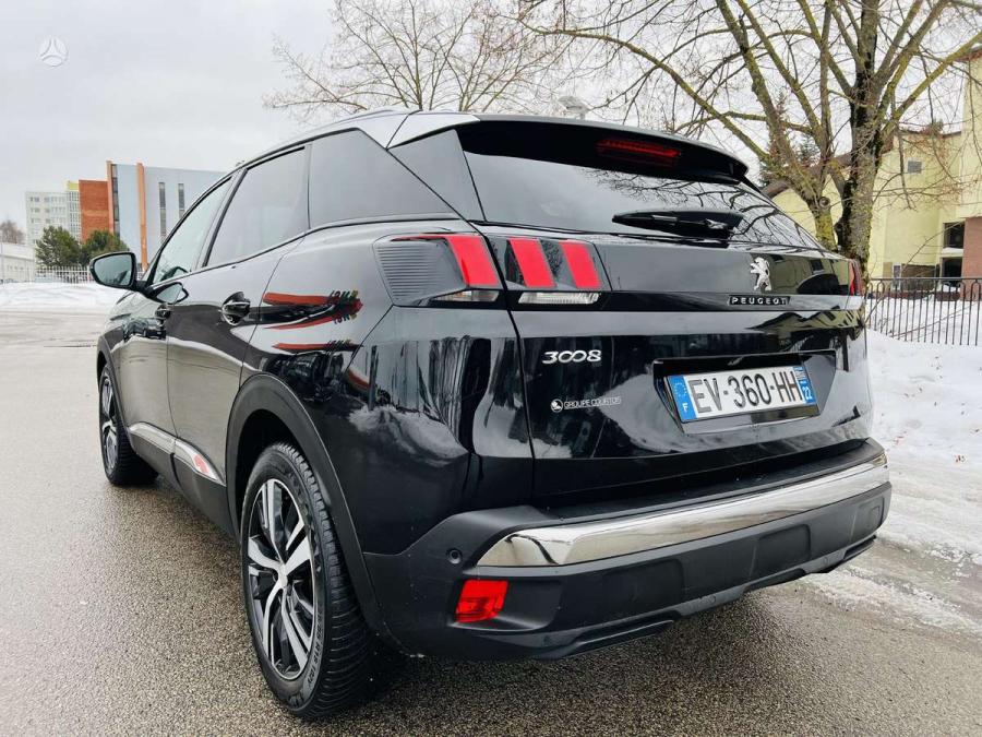 Melns Peugeot 3008 2019 Kauņa, ar dzinēja tilpumu 1.56 L un nobraukumu 259 tūkst. km par 12850 €, foto 2 vietnē AUTOMOTO.COM.LV