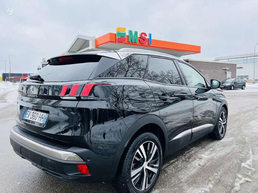 Melns Peugeot 3008 2019 Kauņa, ar dzinēja tilpumu 1.56 L un nobraukumu 259 tūkst. km par 12850 €, foto 4 vietnē AUTOMOTO.COM.LV