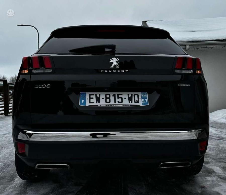 Black Peugeot 3008 2019 in Kaunas, with an engine capacity of 2.00 L and mileage of 240 thousand km for 12800 €, photo 17 on AUTOMOTO.COM.LV